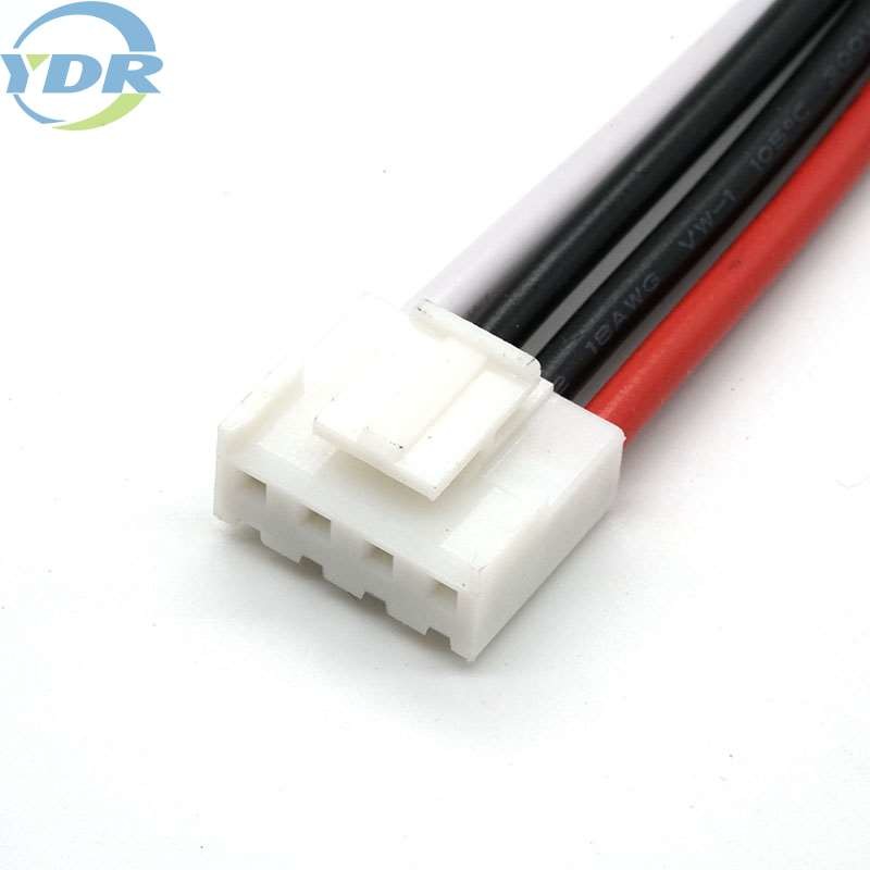 JST VH3.96 Connector 4Pin Wire Harnesses With Buckle Customizable